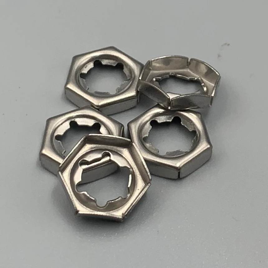 DIN7967 SS304 SS316 Self Locking Nuts - Anti-loosening