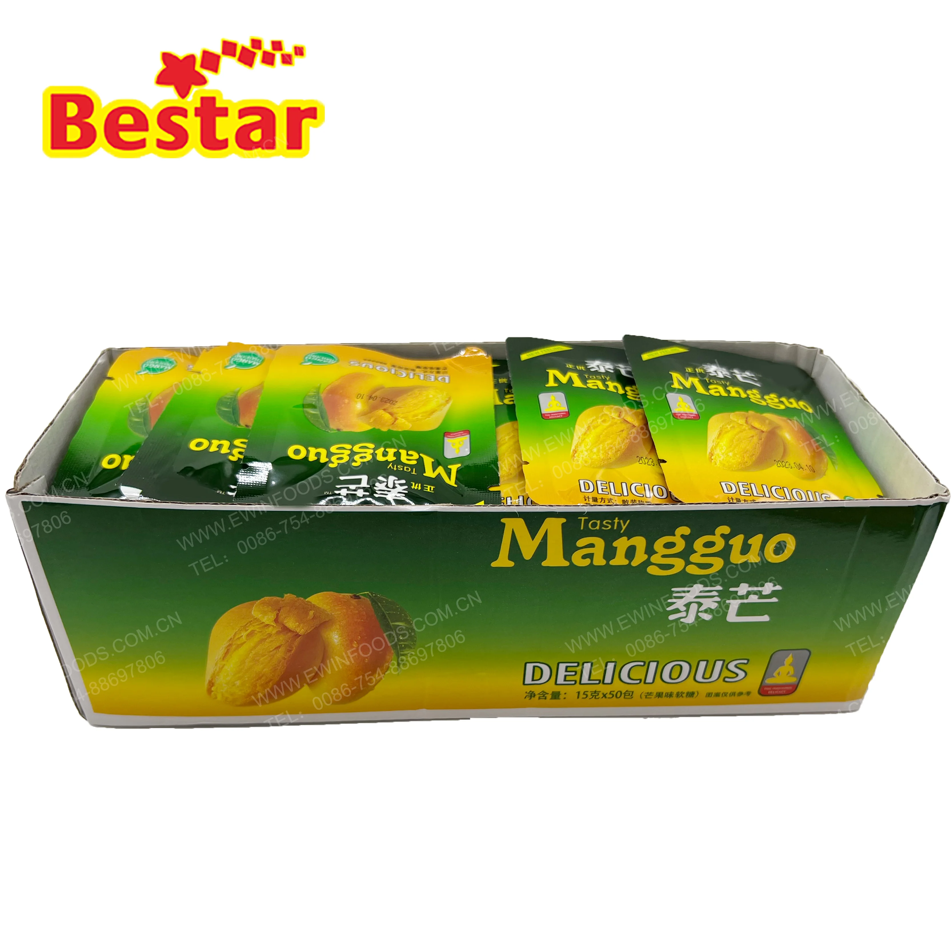Best Selling 8D Mango Soft Candy - Bestar Foods Co., Ltd