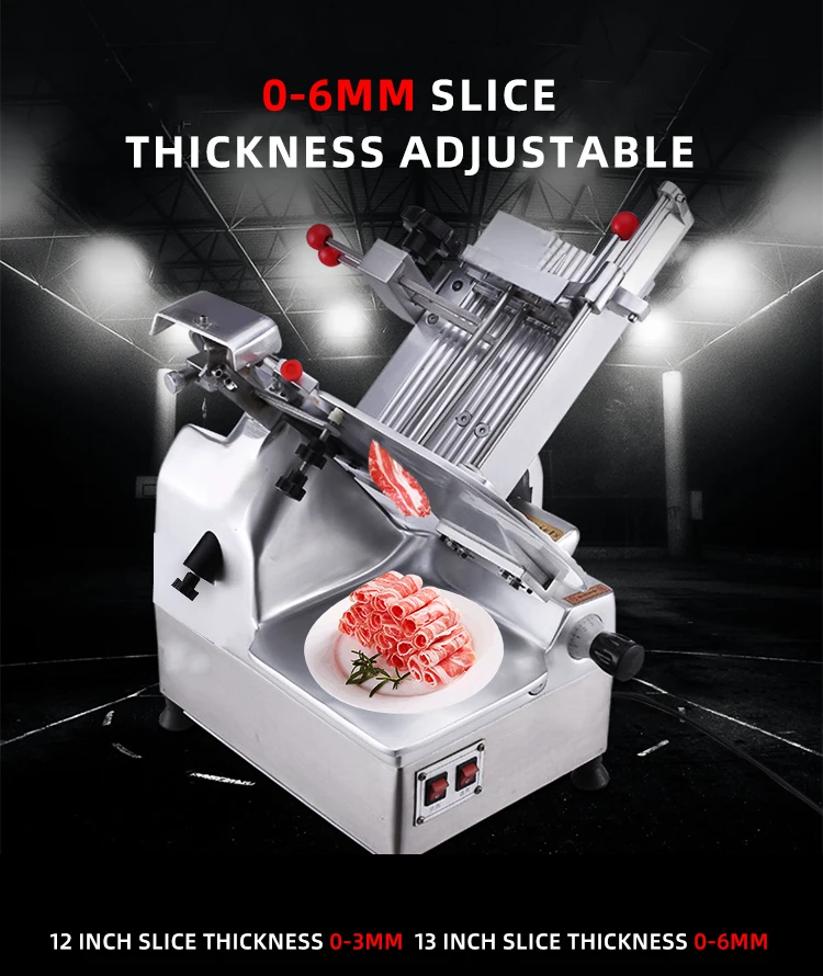 Horus Hr 12 Dual Motor Full Automatic Meat Cutter Machine Commercial ...