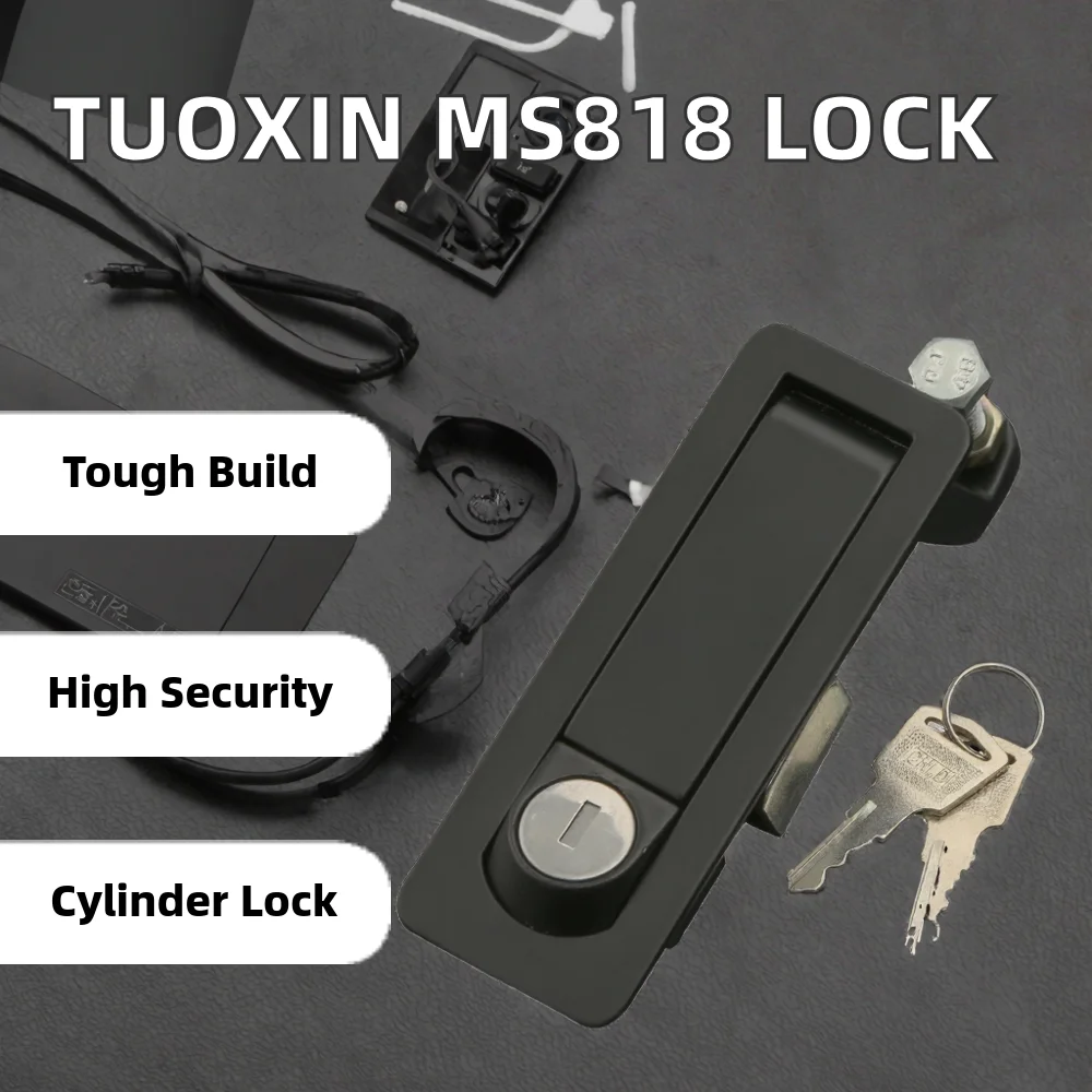 Tuoxin MS818/MS490 Industrial Cabinet Lock Zinc Alloy Swing Handle with ...