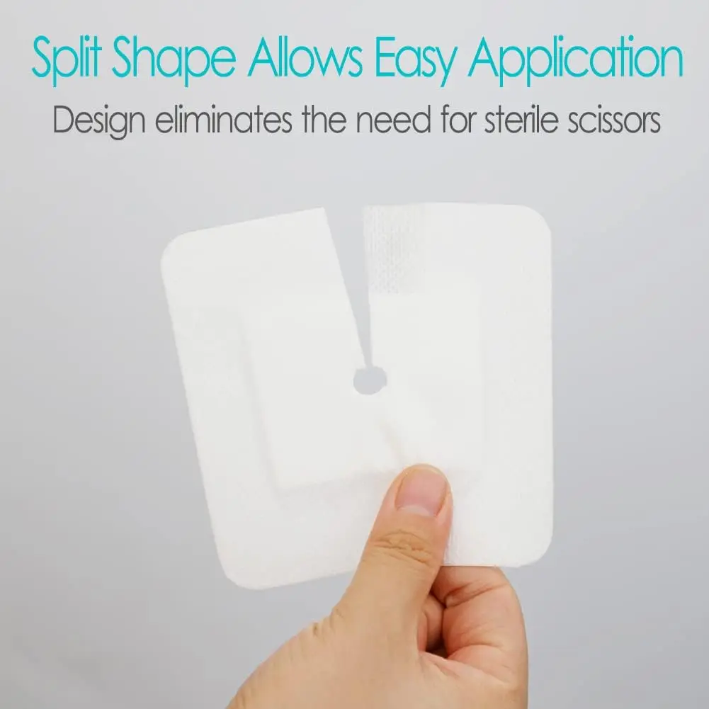 Catheter Fixation Dressing Peritoneal Dialysis PD Catheter Bordered ...