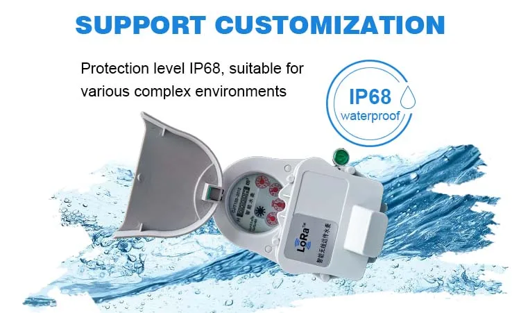 15mm Domestic Lora Smart Water Meter - Prepaid & Accurate