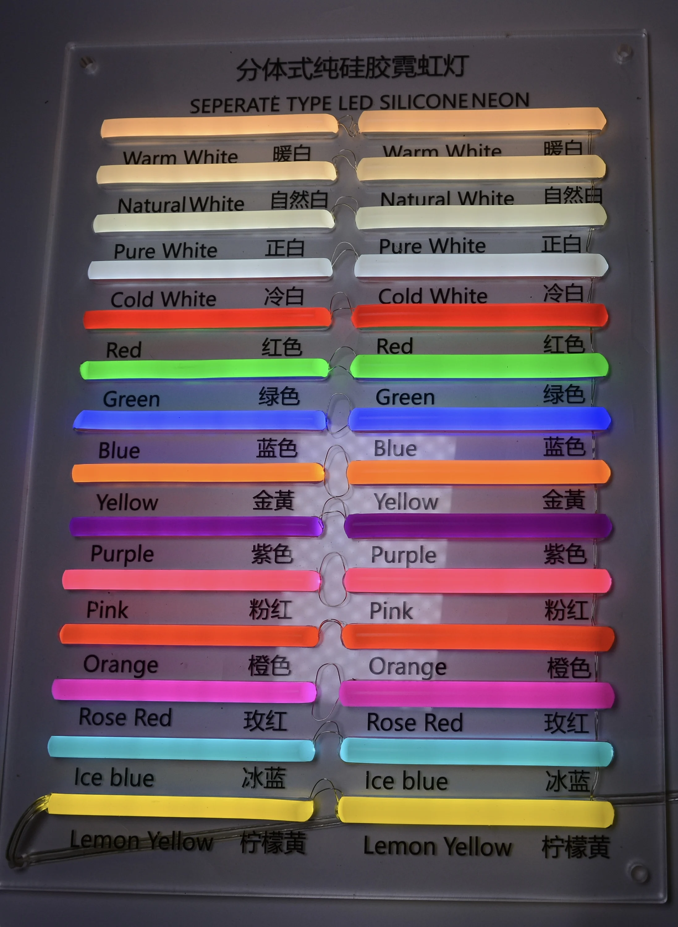 Separently Neon Tubes - Flexible LED Lights for Landscaping