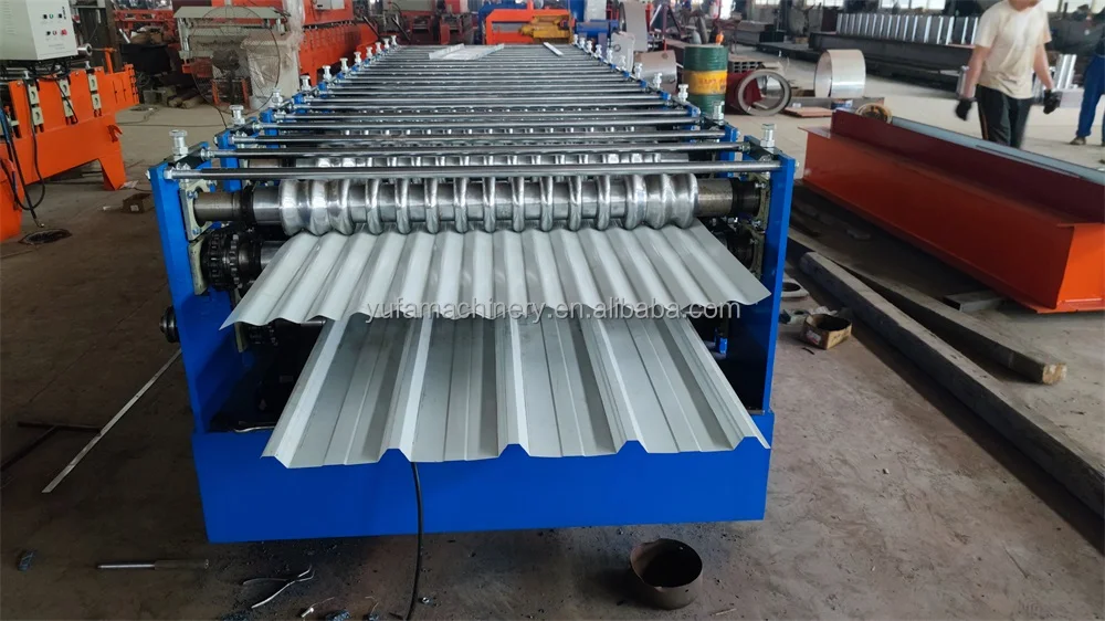 Corrugated Roof Sheet Metal Rolling Machine - Durable & Efficient