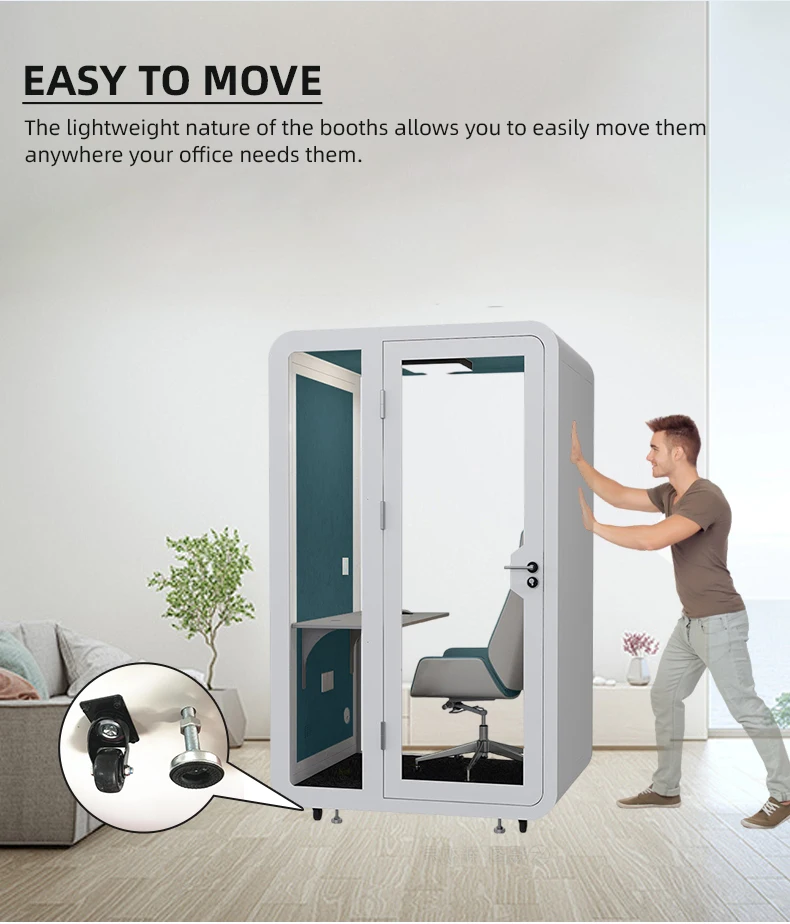 Privacy Pods Soundproof Booth - Ideal for Home Office