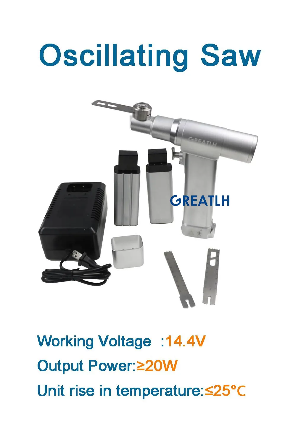 Orthopedic Surgical Instruments Oscillating Saw - Electric Amputation ...