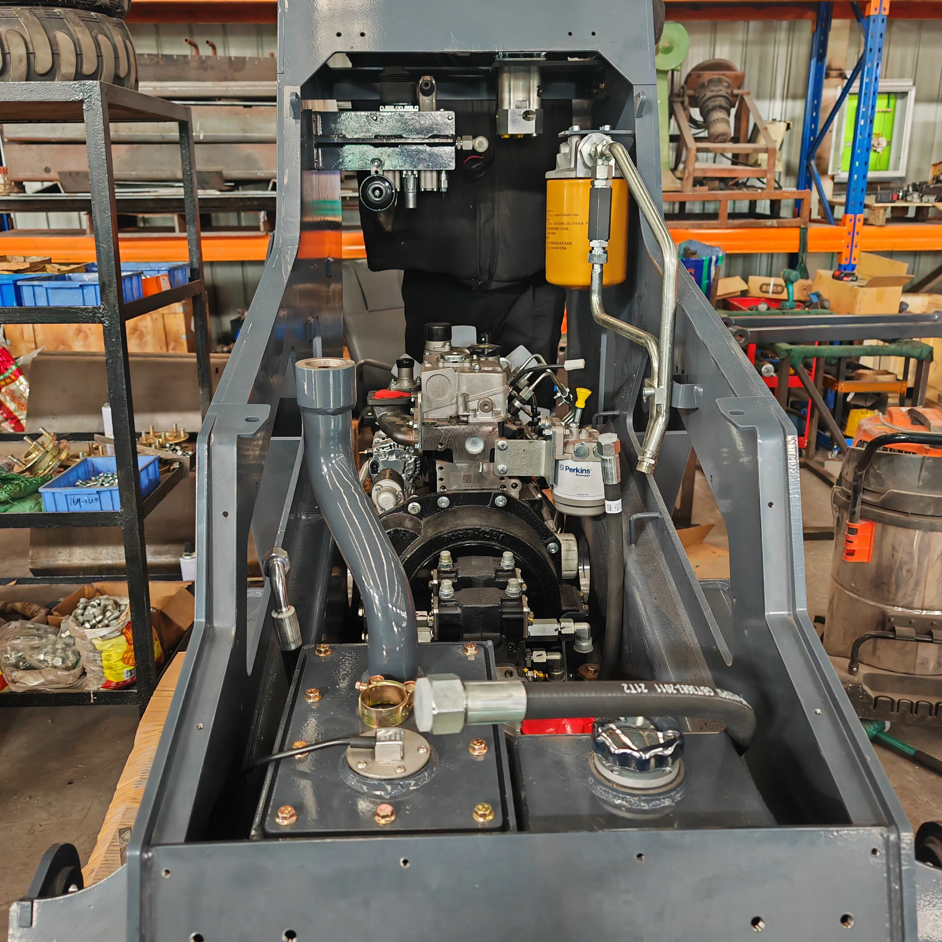 Kubota Diesel Engine Powered Mini Skid Steer Loader | Compact ...