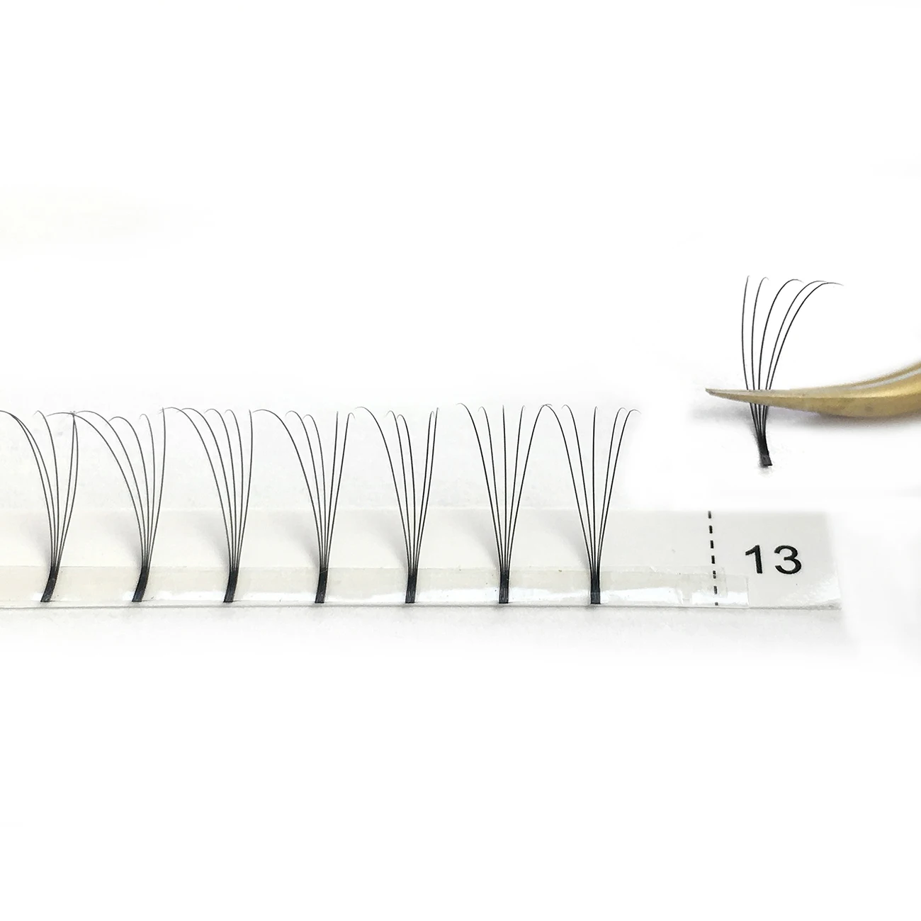 Premade Fan Eyelash Extension Korean Pbt Silk C D Curl Mixed Length ...