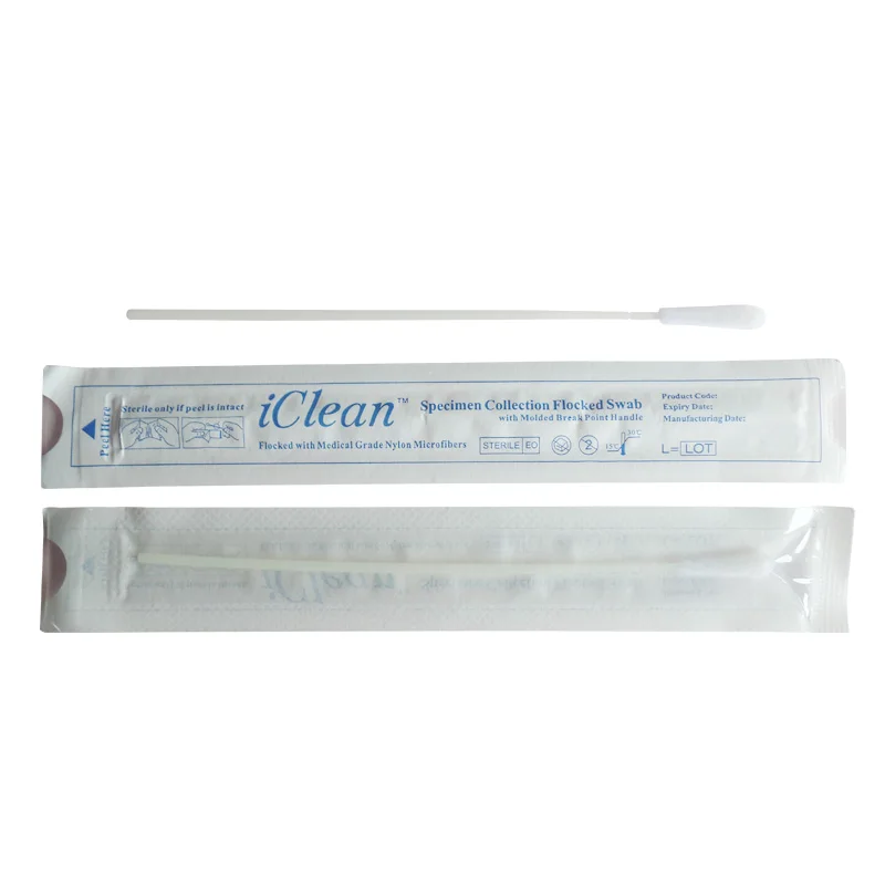 Flocked Nylon Swabs - Sterile Sampling for DNA Collection