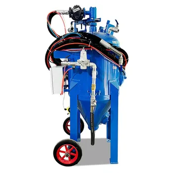 Blast Cabinet Sandblasting Metering Media Valve Dust Collector With ...