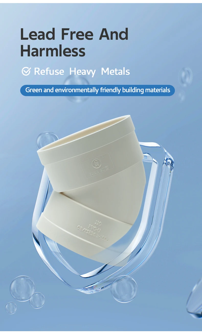 Plumbing Tube Pipe Fitting Plastic Pvc Hs Factory Manufacture 50mm ...