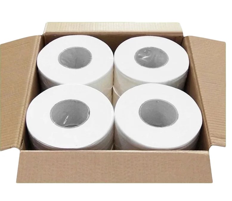 High Quality Biodegradable Jumbo Roll Toilet Tissue 4 Ply Layer Soluble ...