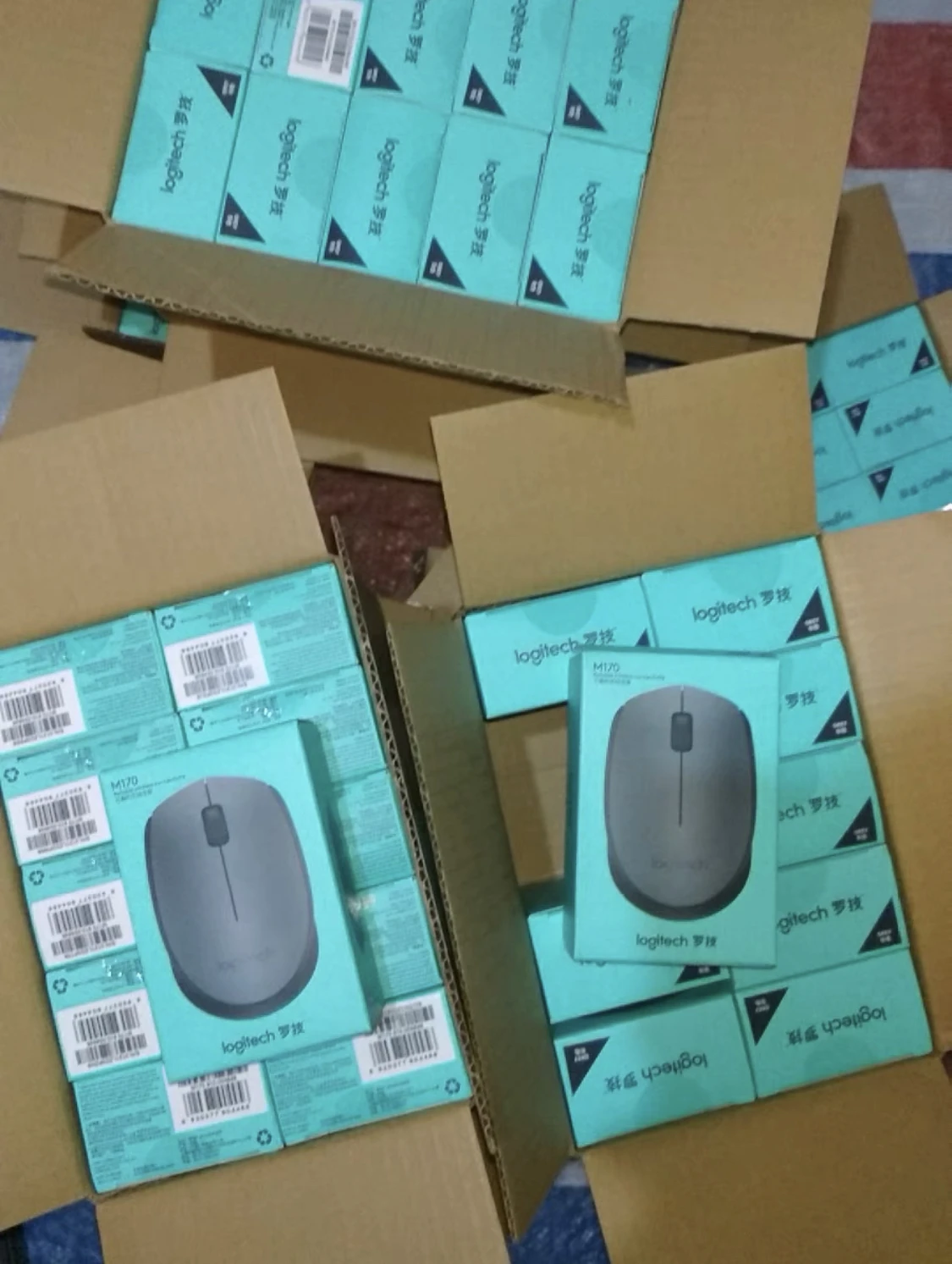 Original Logitech M170 Wireless Mouse 2.4ghz 1000 Dpi 3 Button Two-way Wheel Mice Gaming Mouse ...