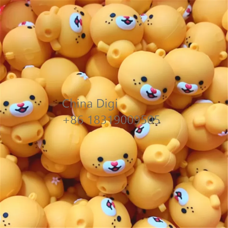 Promotional Gifts Children Pvc Small Cartoon Doll Toy Key Rubber Anime ...