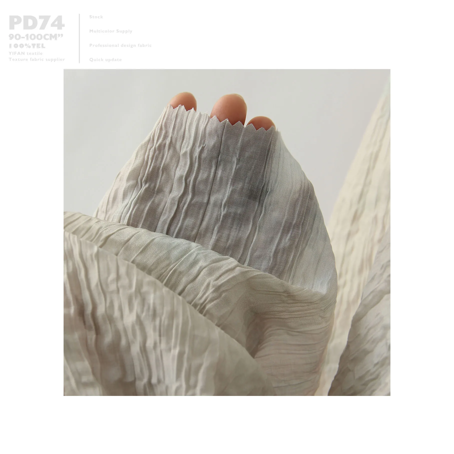 Wholesale 100% Cotton Light Ink Faint Oil Painting Wind Ruffled Fabric ...