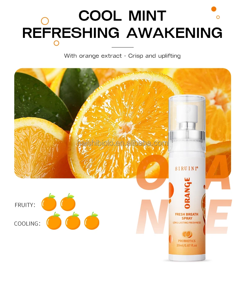 OEM ODM Oral Spray - Fresh Breath with Persistent Fragrance