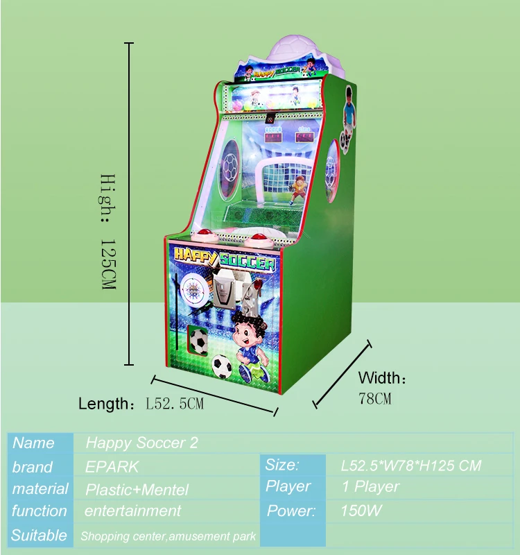 Arcade Happy Soccer - Exciting Coin-Operated Game Machine