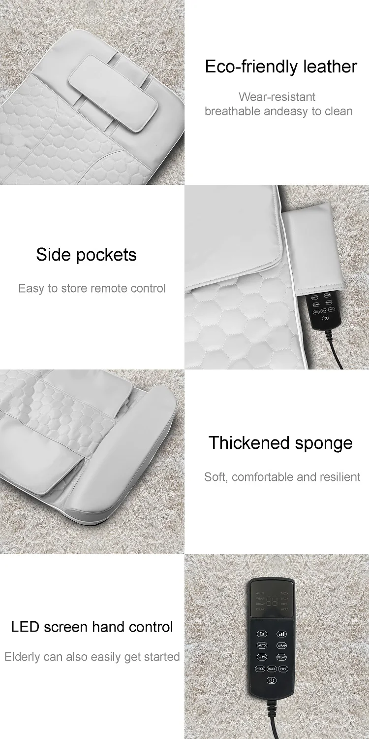 Healthpal Yoga Back Stretching Mat - Wide Full Body Massage