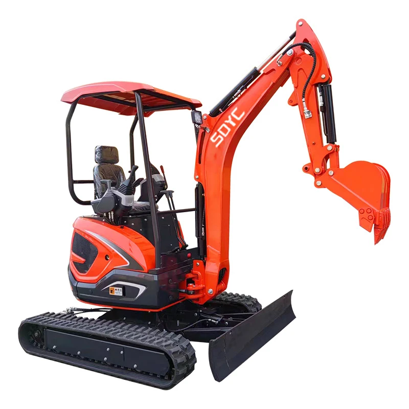 2.5 Ton Mini Excavator Epa Farm Crawler Digger Small Excavators 1 Ton 2 ...