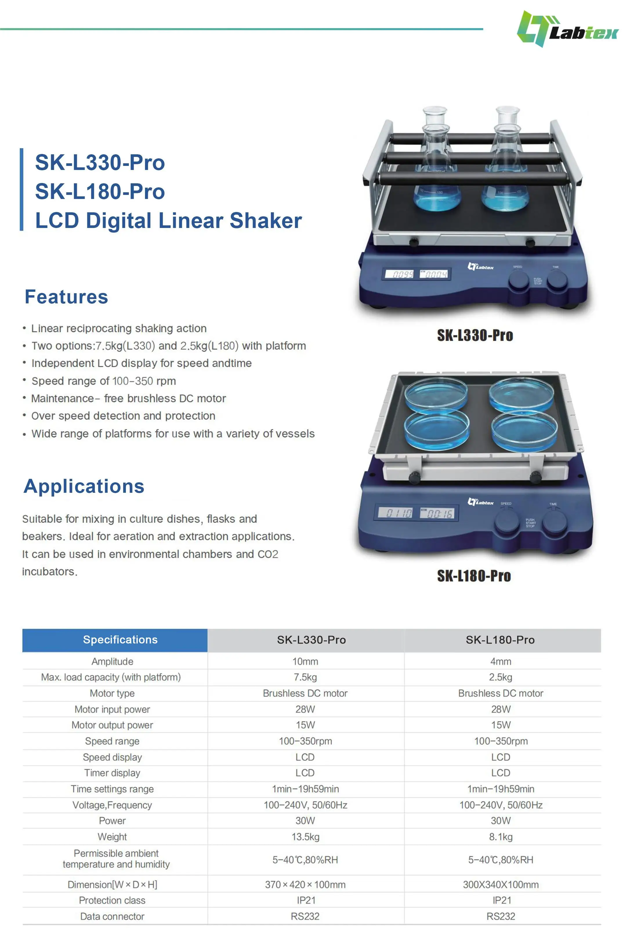 Labtex Large Orbital Shaker Laboratory Orbital Flask Shaker - Buy ...