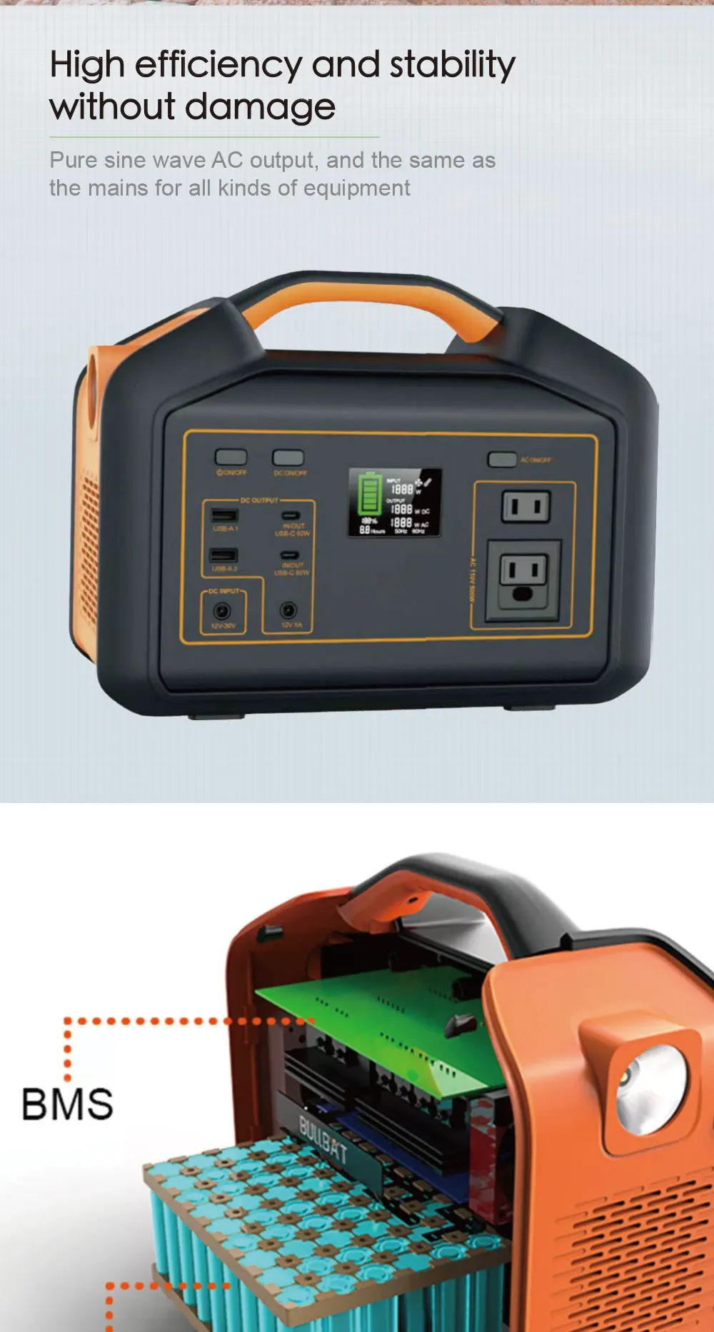 Automotive For Car Portable Power Station With Solar Panel 3600w ...