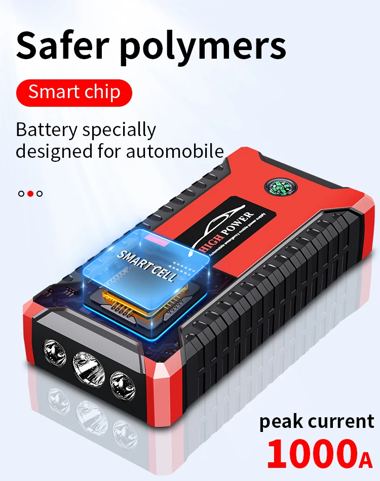 Factory Direct Portable Car Jump Start 20000mah 4 Usb Battery Jump ...