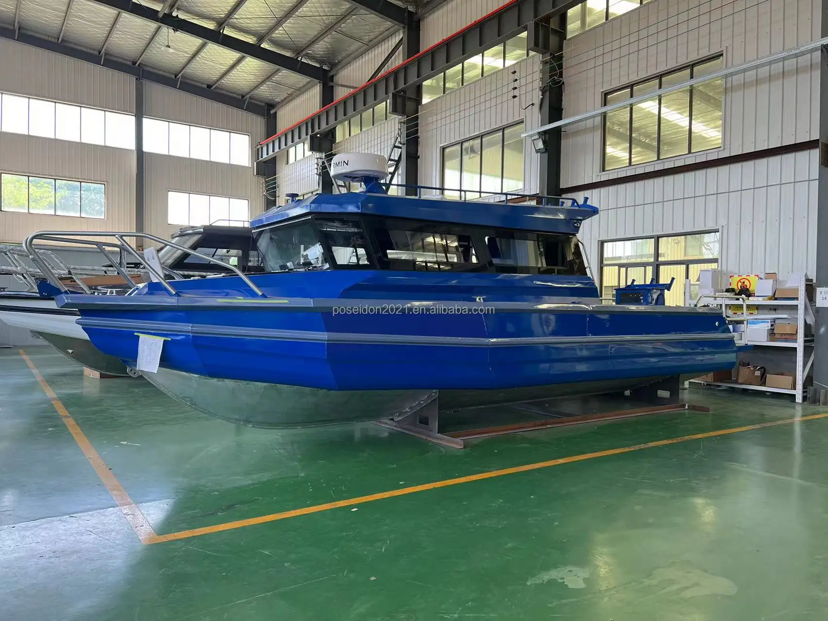 Full Welded Aluminum Boats - Sport Fishing Cabin Cruisers