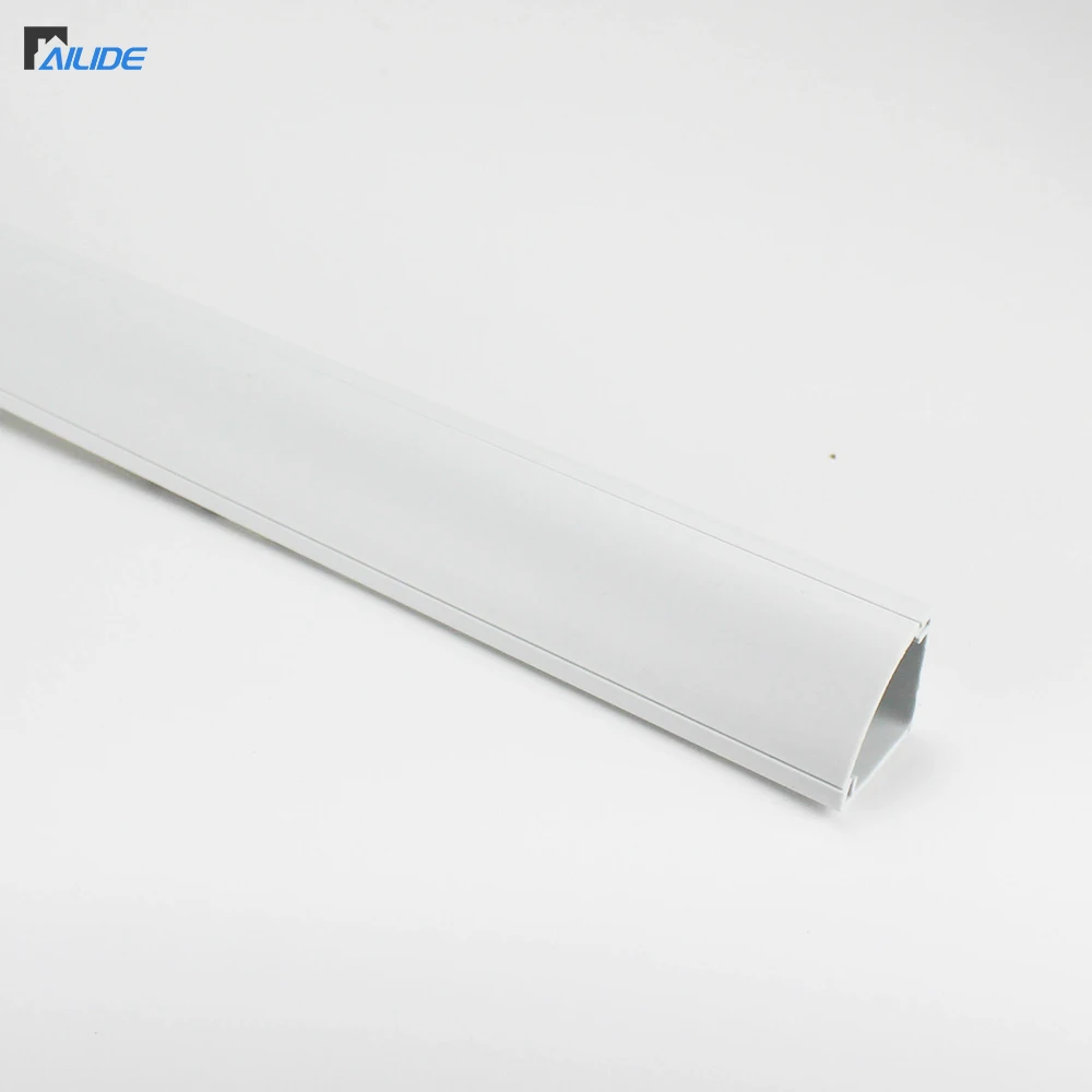 PVC Floor Trunking Electrical Cord Management PVC Arc Floor Cable ...