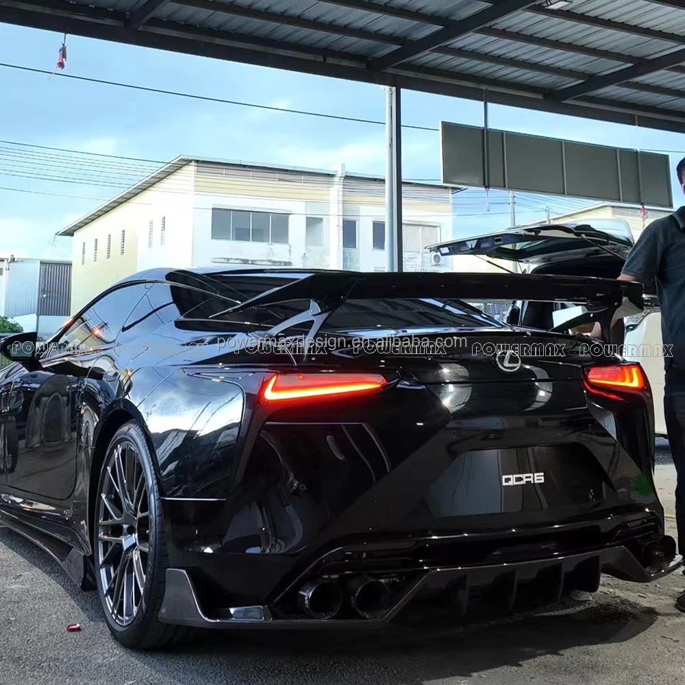 Wholesale Dry Carbon Fiber Art Style Rear Wing for Lexus LC500 LC500H ...