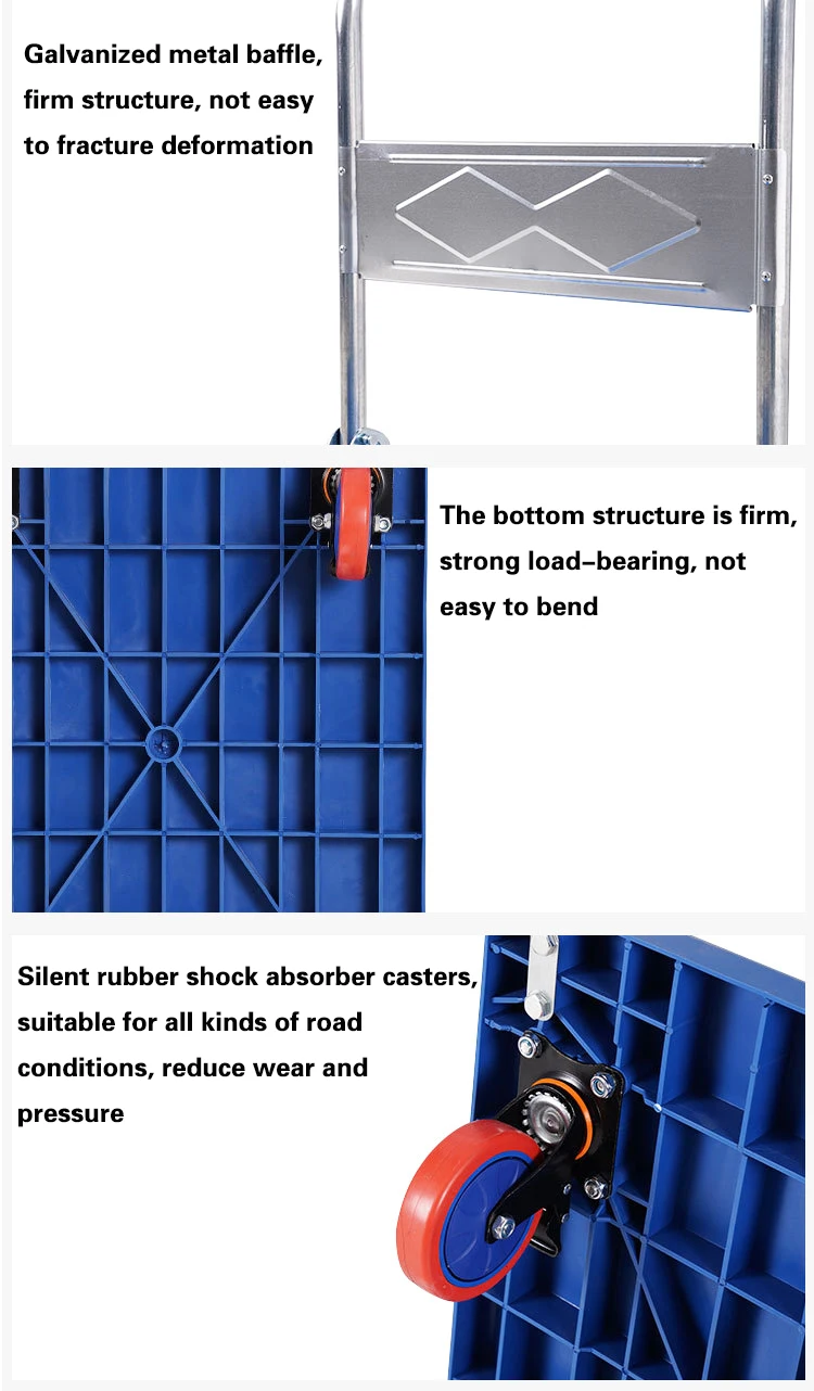 High Quality Foldable Tools Folding Flatbed Handle Hand Platform Hand ...