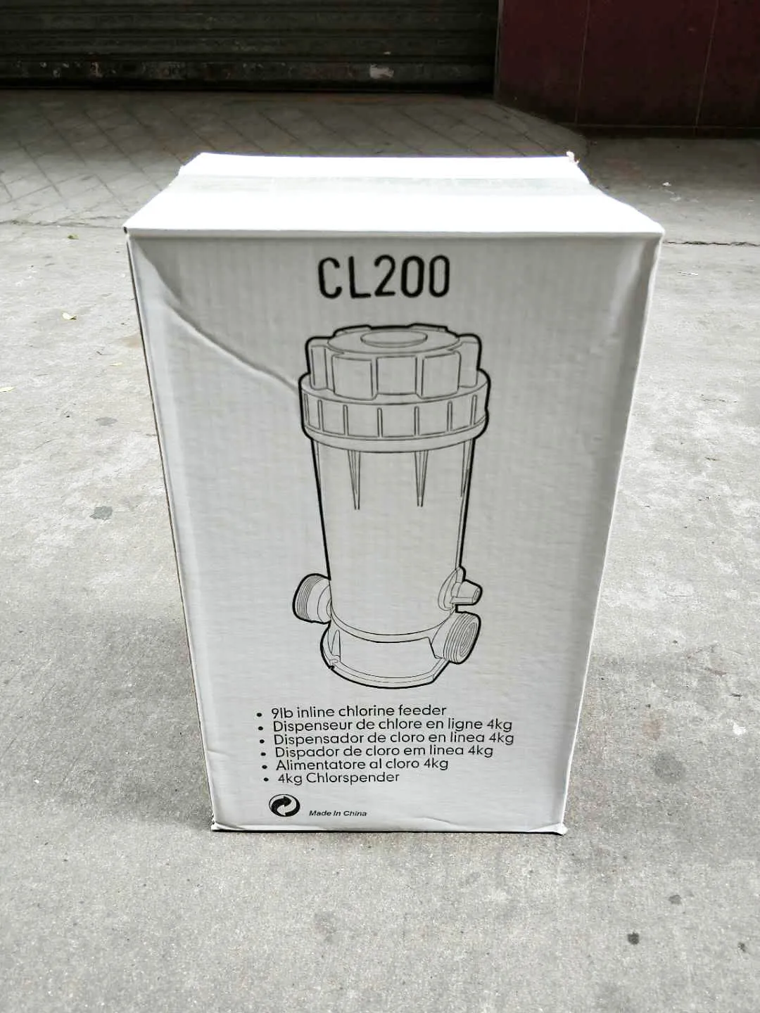 Swimming Pool Automatic Chlorine Dispenser Feeder Chlorine Tablet ...