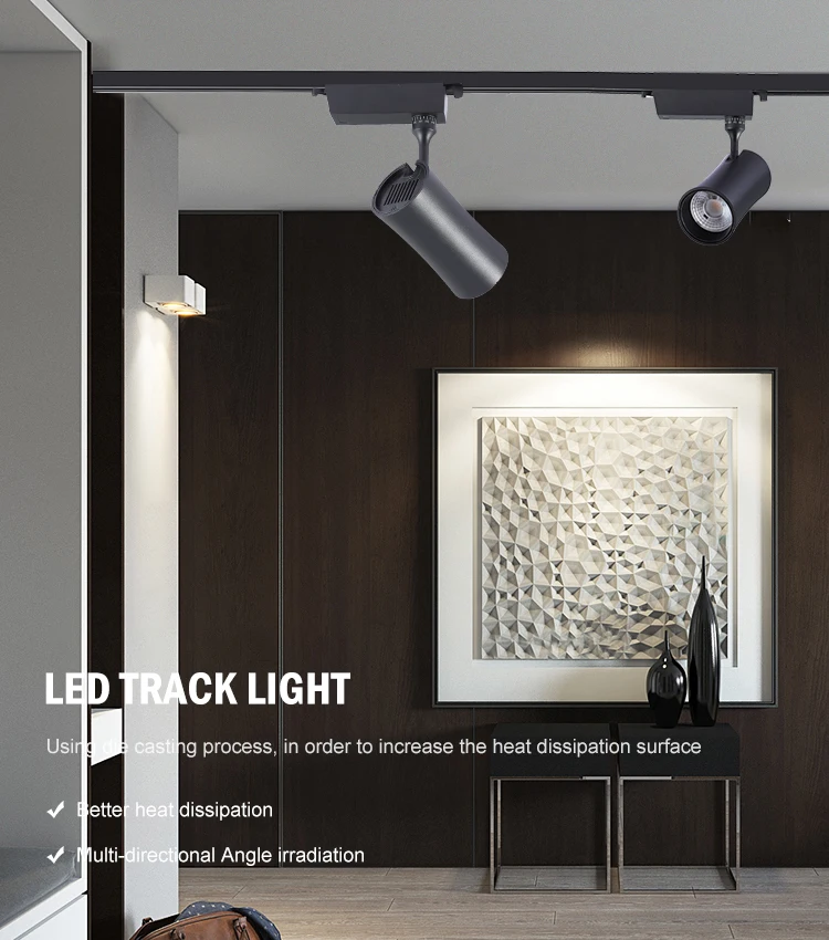 Dglux High Quality Regulable Aluminum Black Cob 15watt 25watt 35watt ...