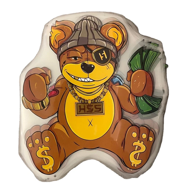 Custom Anime Heat Transfer Sticker For T Shirt Bulk Logo Transfers For ...