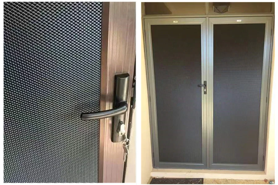 Rain Screen Mesh/Australia Expanded Aluminum DVA Mesh With Anti-rain ...