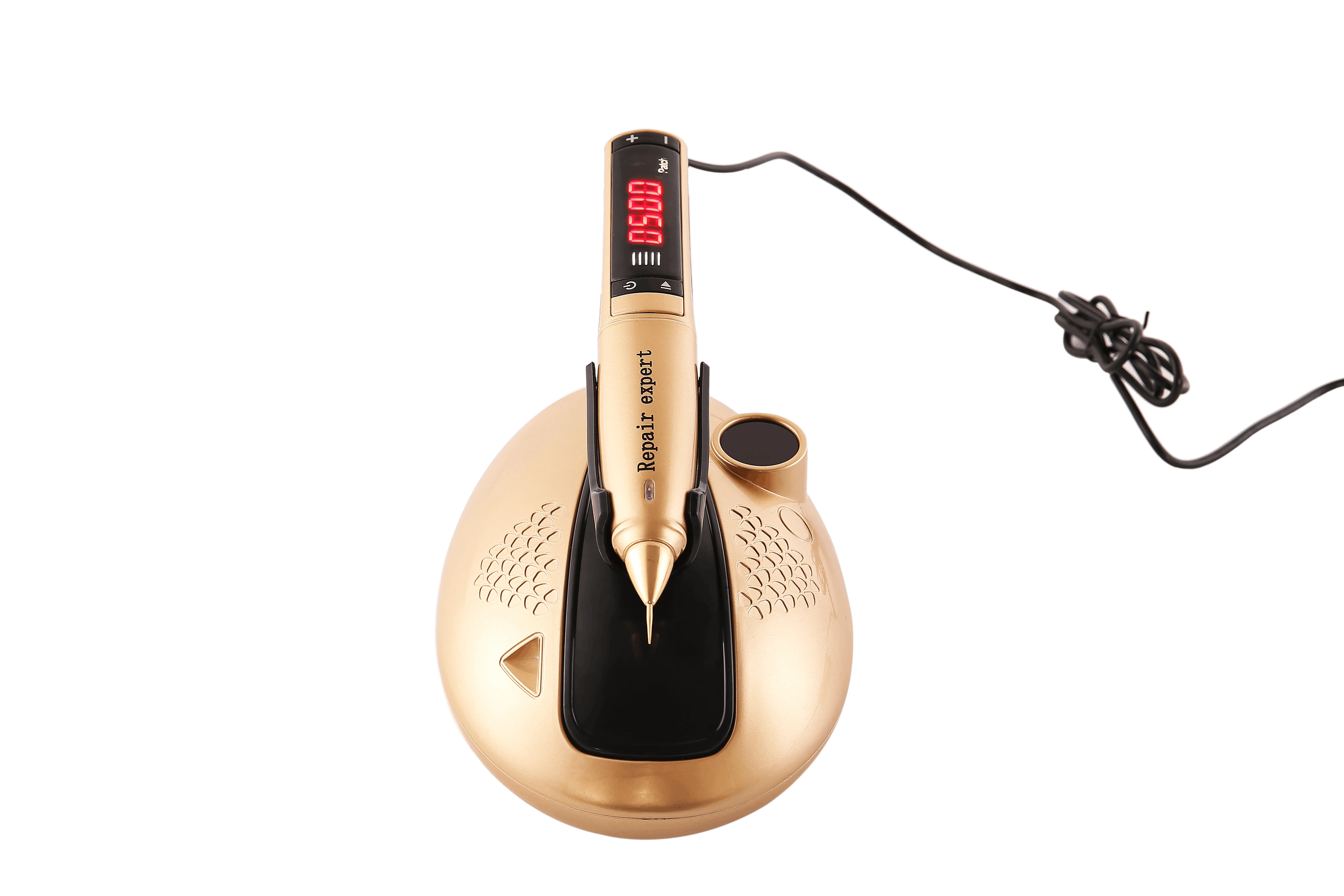 Professional Golden Plasma Pen Jet Scrubber For Acne Eye Lift Spot Mole ...