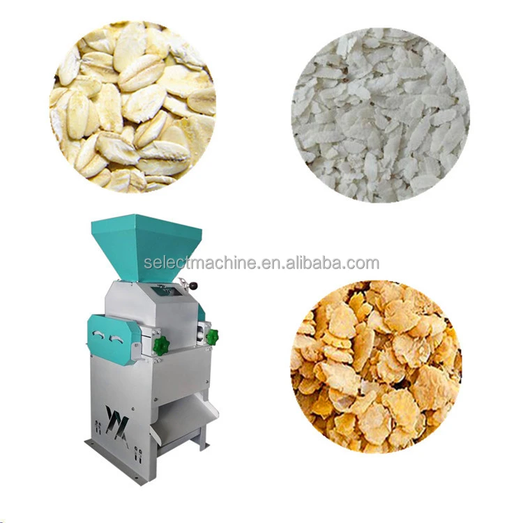 Different Capacity Corn Press Machine Corn Flattening Flakes Machine ...