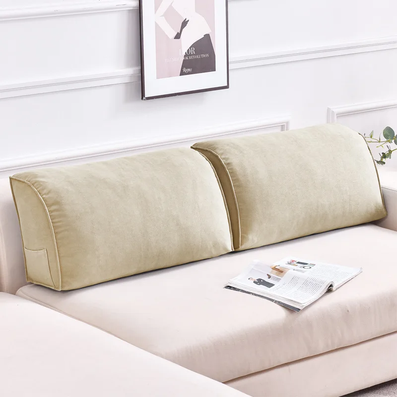 Surewalhome Bed Back Pillow Sofa Lumbar Support Cushion Pillow Back ...