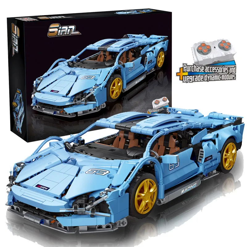 Hot Selling Toy Block Cars Can Be Equipped With Rc Model Building ...