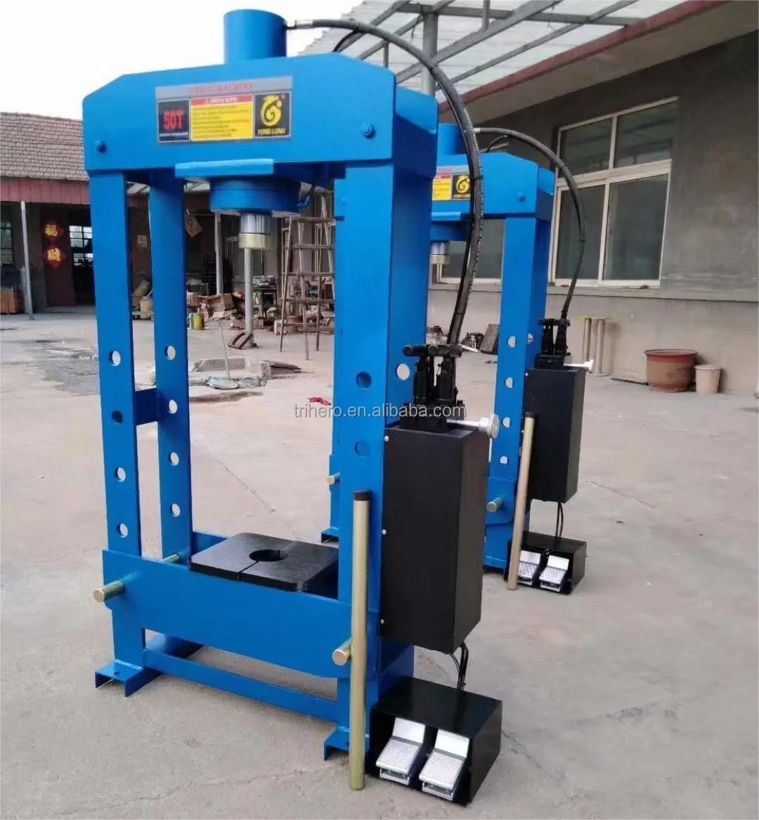 20T 30T 50T 80T 100T Pneumatic Hydraulic Press - 100 Ton Shop Press by ...
