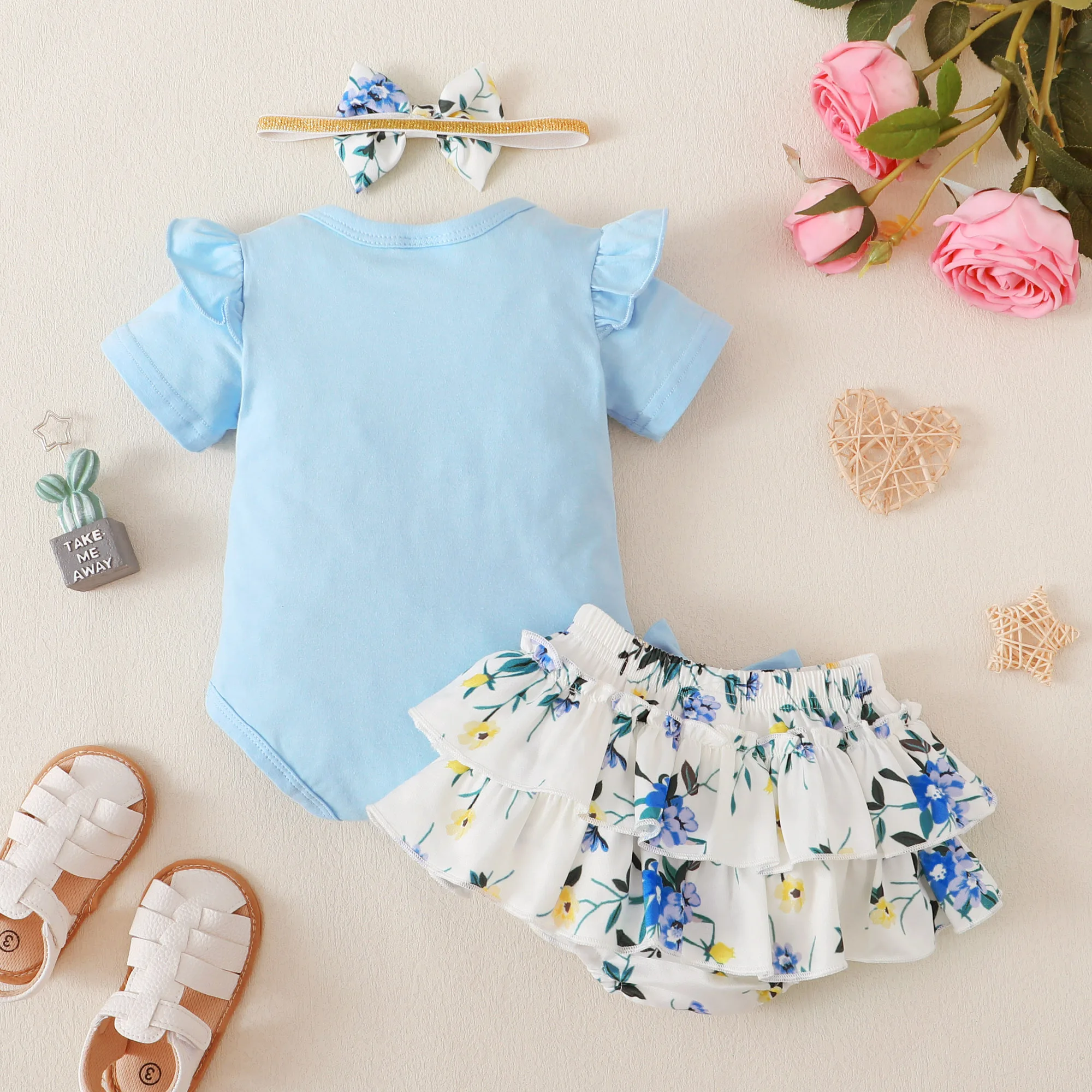 Catpapa Baby Heavy Romper Set New Born Baby Clothes Sets 0-3 Months ...