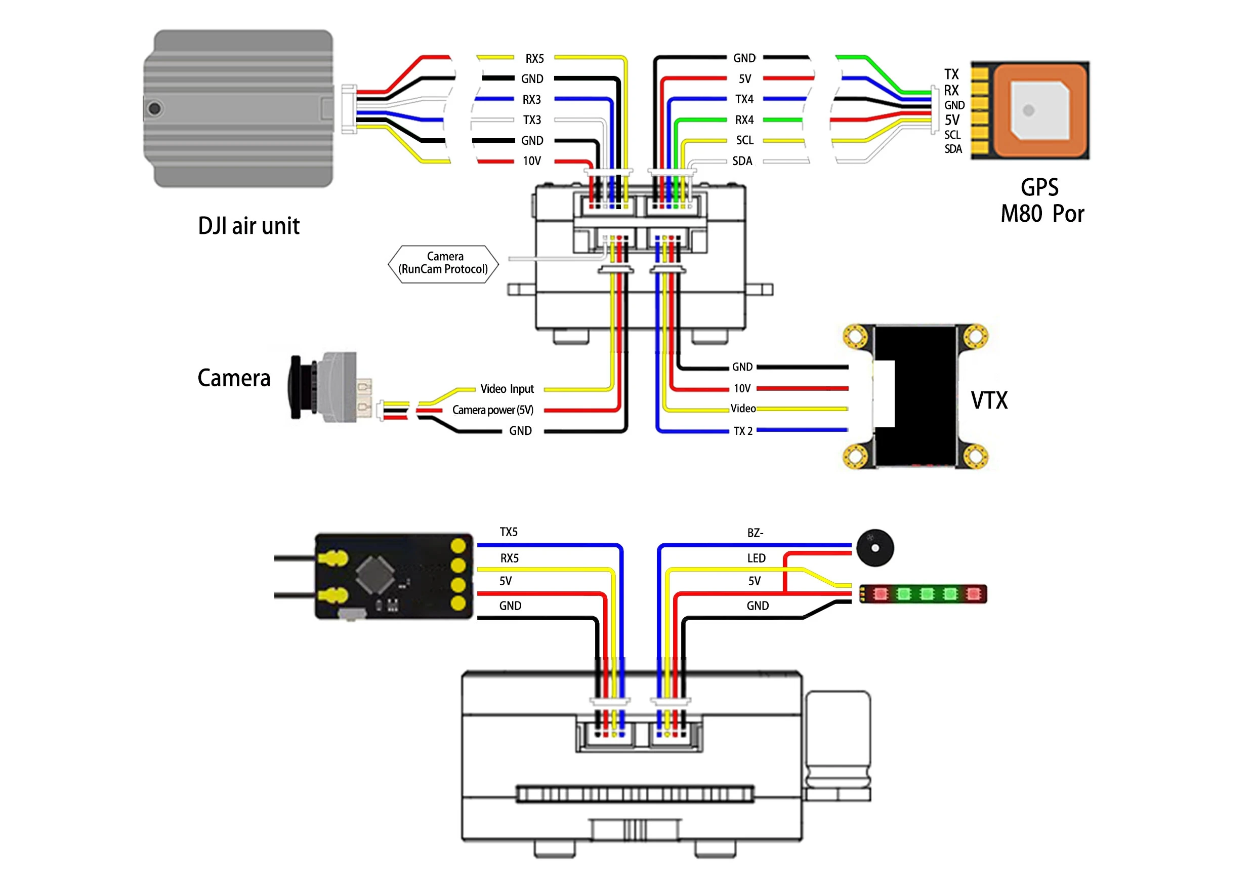 Axisflying Stack 50a+f7 Istack Plug And Play F7 Flight Controller ...