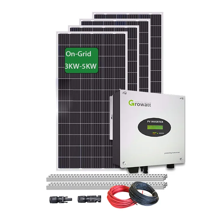 10kw On Grid Tied Solar Power Energy System Solar Panels 5kw 10kw 15kw ...