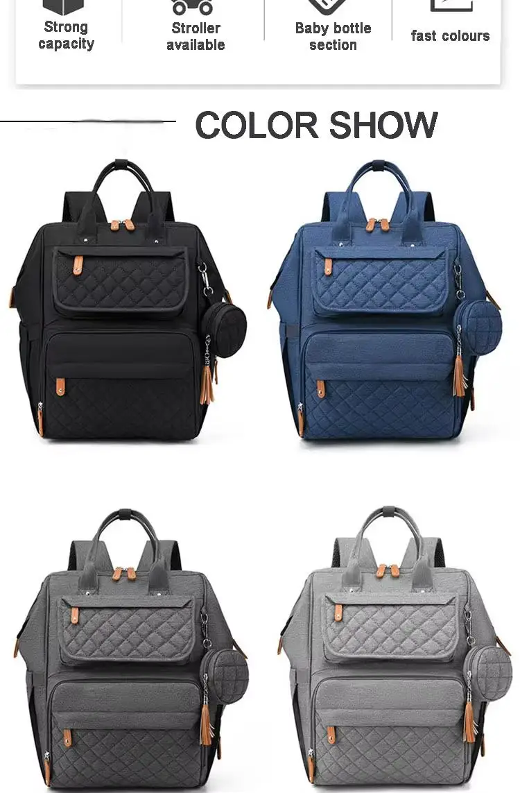 Mammy Multi-Layer Lightweight Baby Diaper Backpack Thoughtfully ...