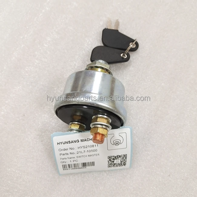 Hyunsang Excavator Parts - Reliable Switch Master 21L7-10500