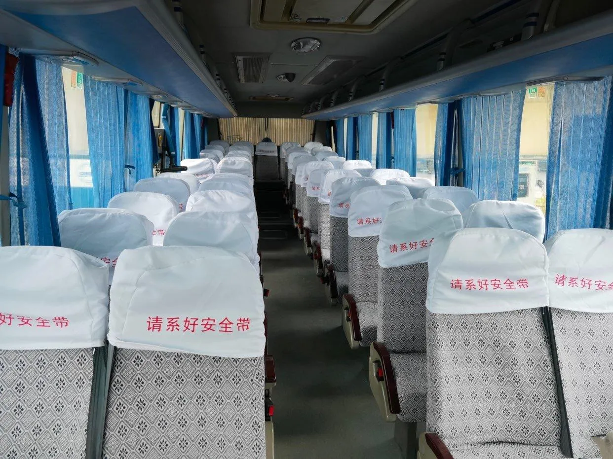 Used Passenger Bus with New Energy Electric Power 49 Seats Fo Ton Coach ...