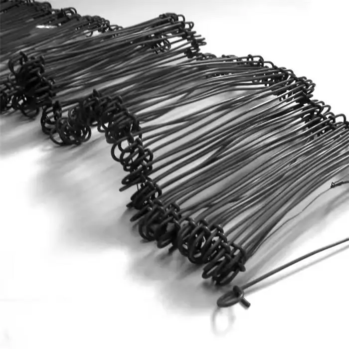 200mm X 1.5mm Black Annealed Wire Ties Galvanized Iron Tie Wire Double ...