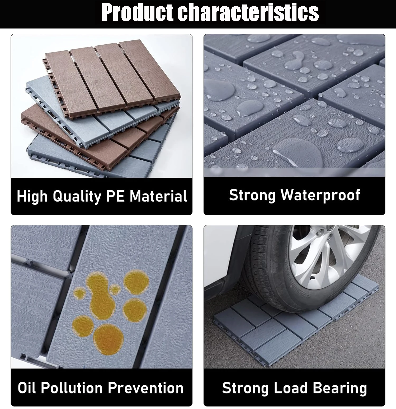 Interlocking Deck Tiles - Durable, Stylish Outdoor Flooring