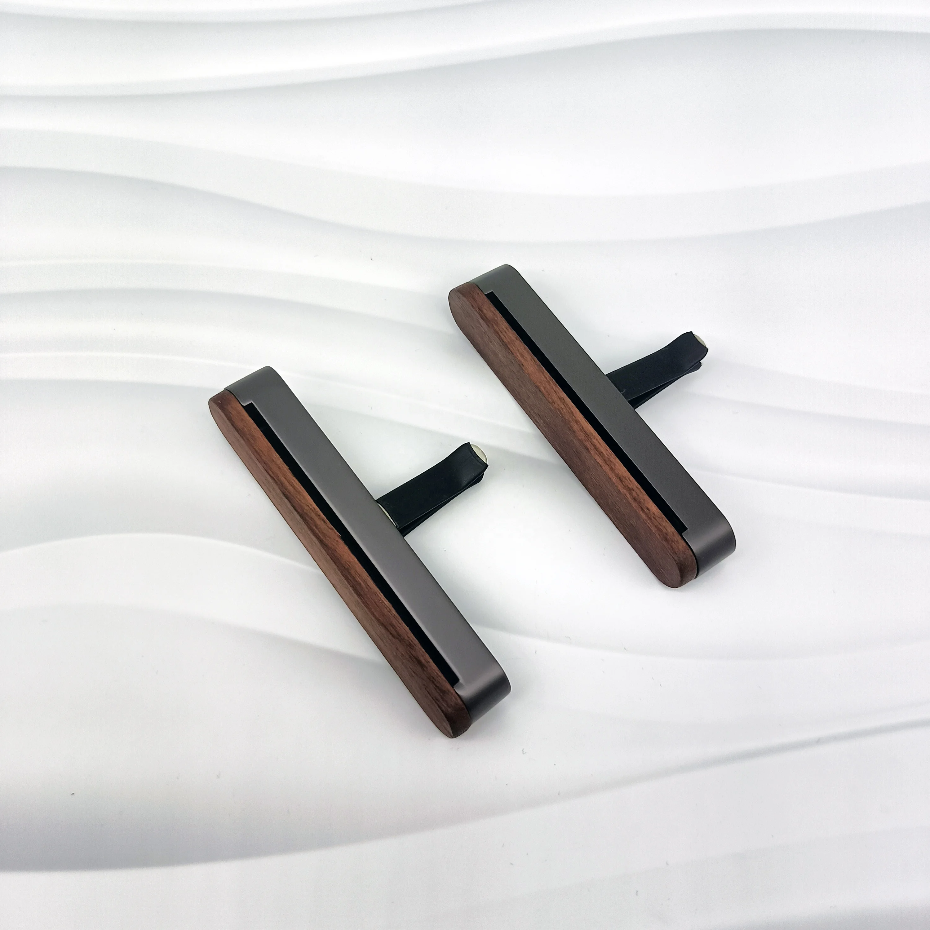 Custom Luxury Wooden Metal Vent Clip Freshener Aromatherapy