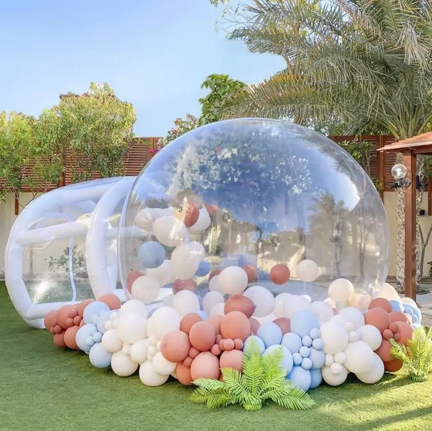 Transparent PVC Tent House - Kids’ Inflatable Bubble House