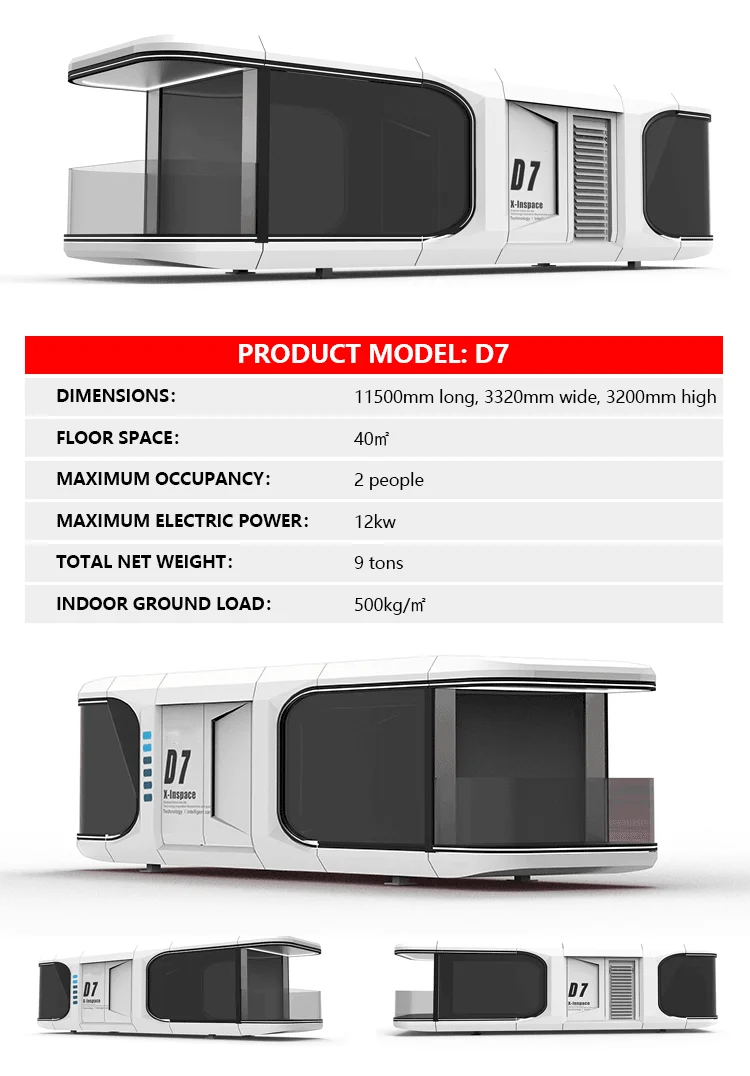Capsule House - Modern Prefab Homes for Events & Hotels